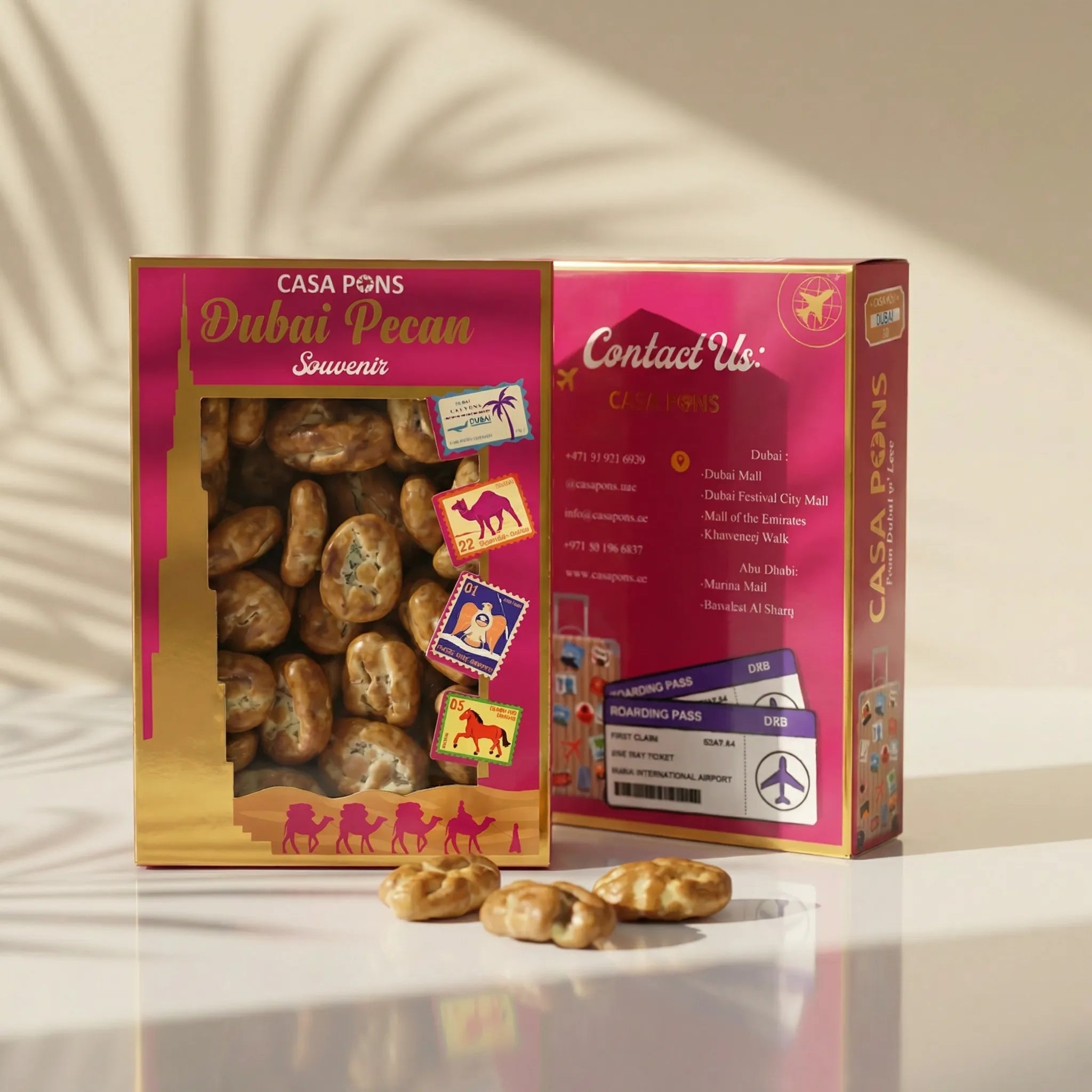Casa Pons – Dubai Pecan Souvenir – Caramel (350 g) – Casapons