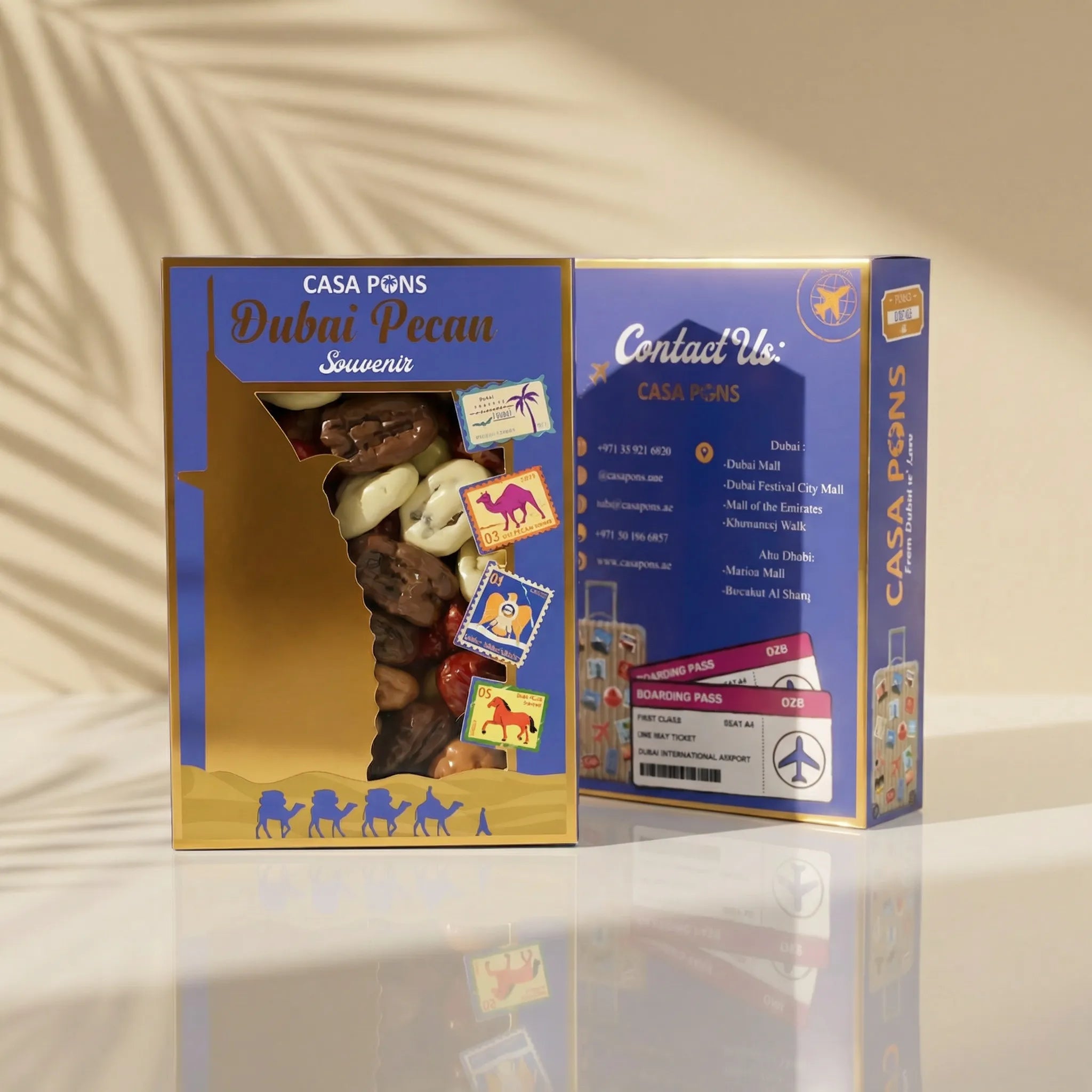 Dubai Pecan Souvenir – Mix (350 g) – Casapons
